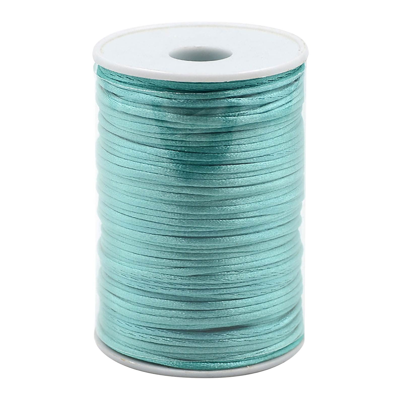 Chinese Knot Wire Red Rope Lake Blue A， Satin Shamballa Nylon Macrame ...