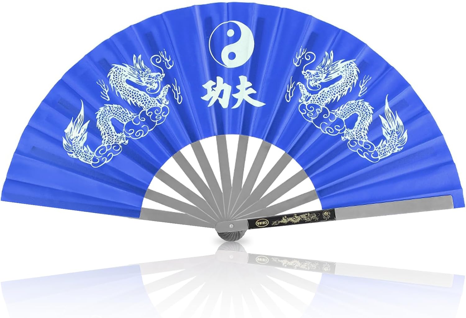 Chinese Kung Fu Tai Chi Fan Martial Arts Dance Folding Fan Stainless ...