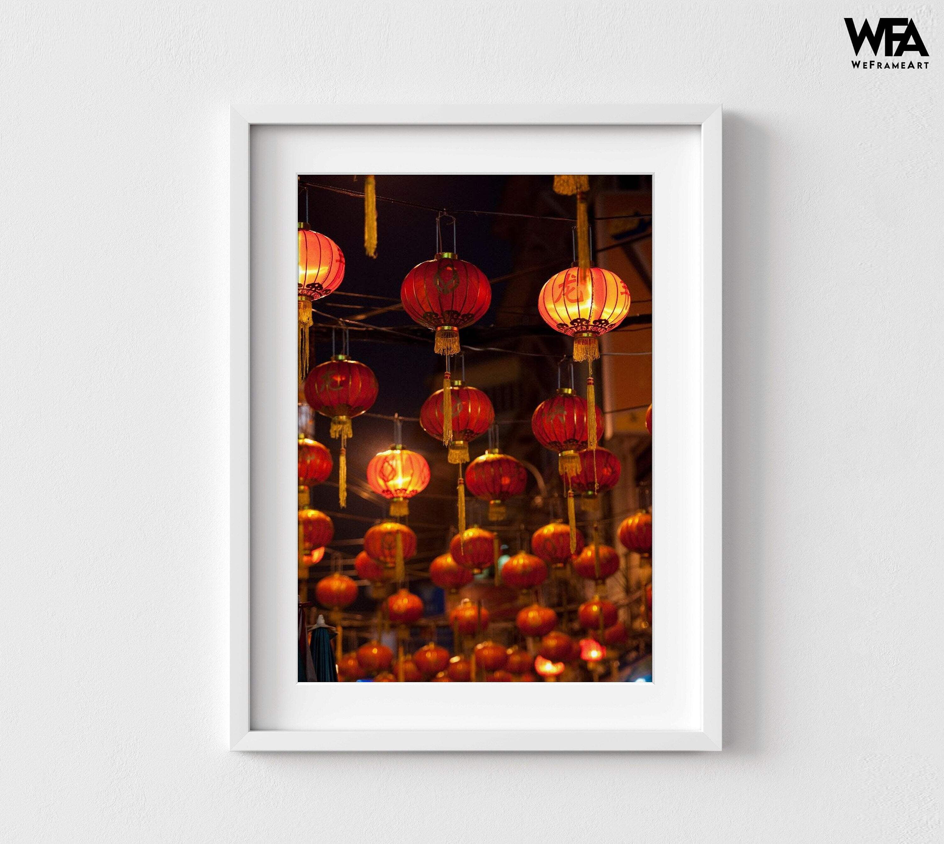 Chinese Lanterns I by Erin Berzel, Asian Traditions Artwork Print ...