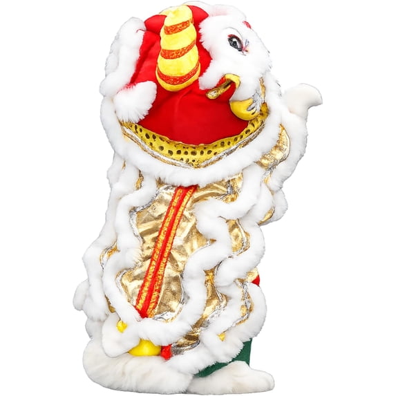 Chinese Lion Dance Dog Costume, New Year’s Eve Dog Outfit, Winter Pet ...