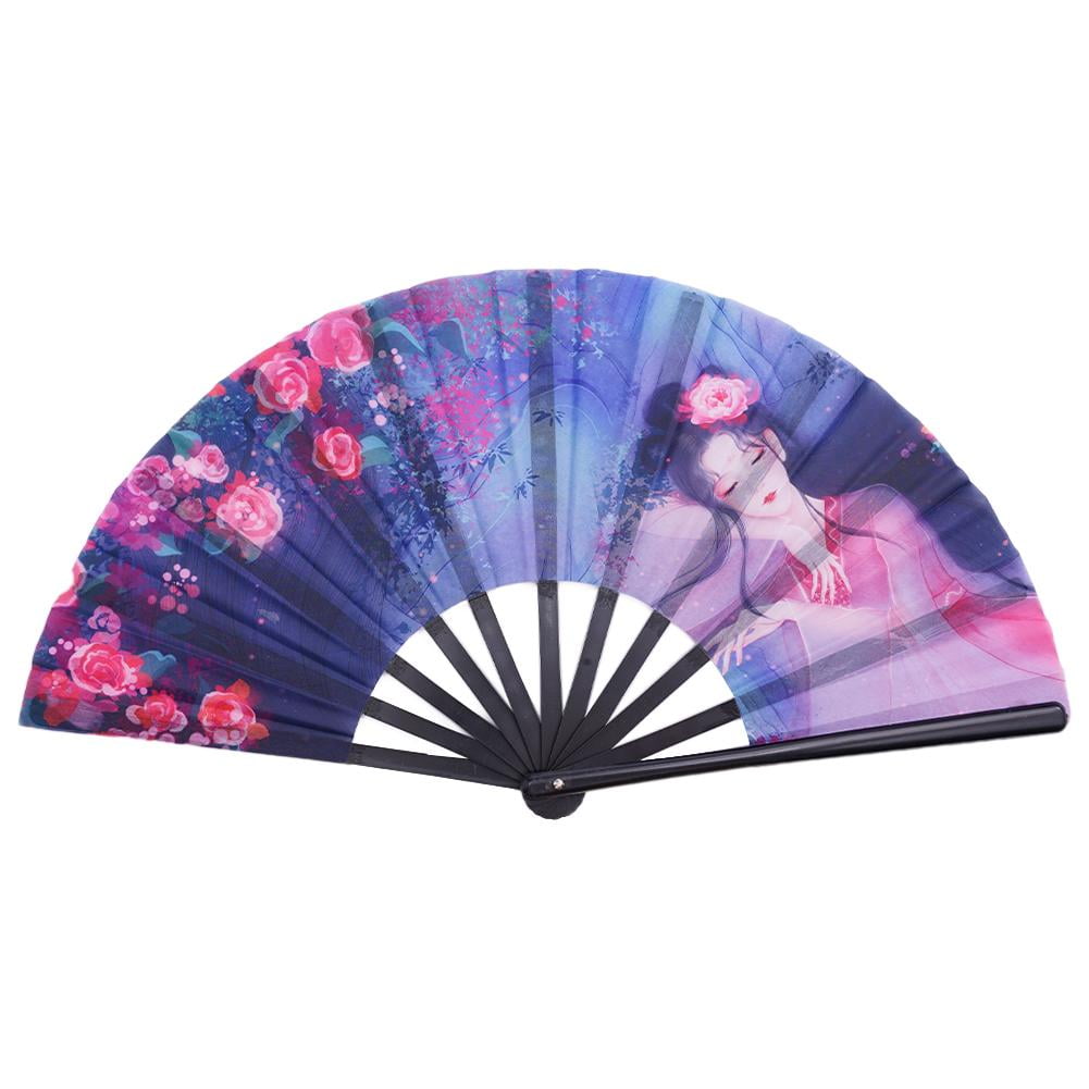 Chinese Myth Folding Fan Chinese Legend Divine Animals Compendium Han ...