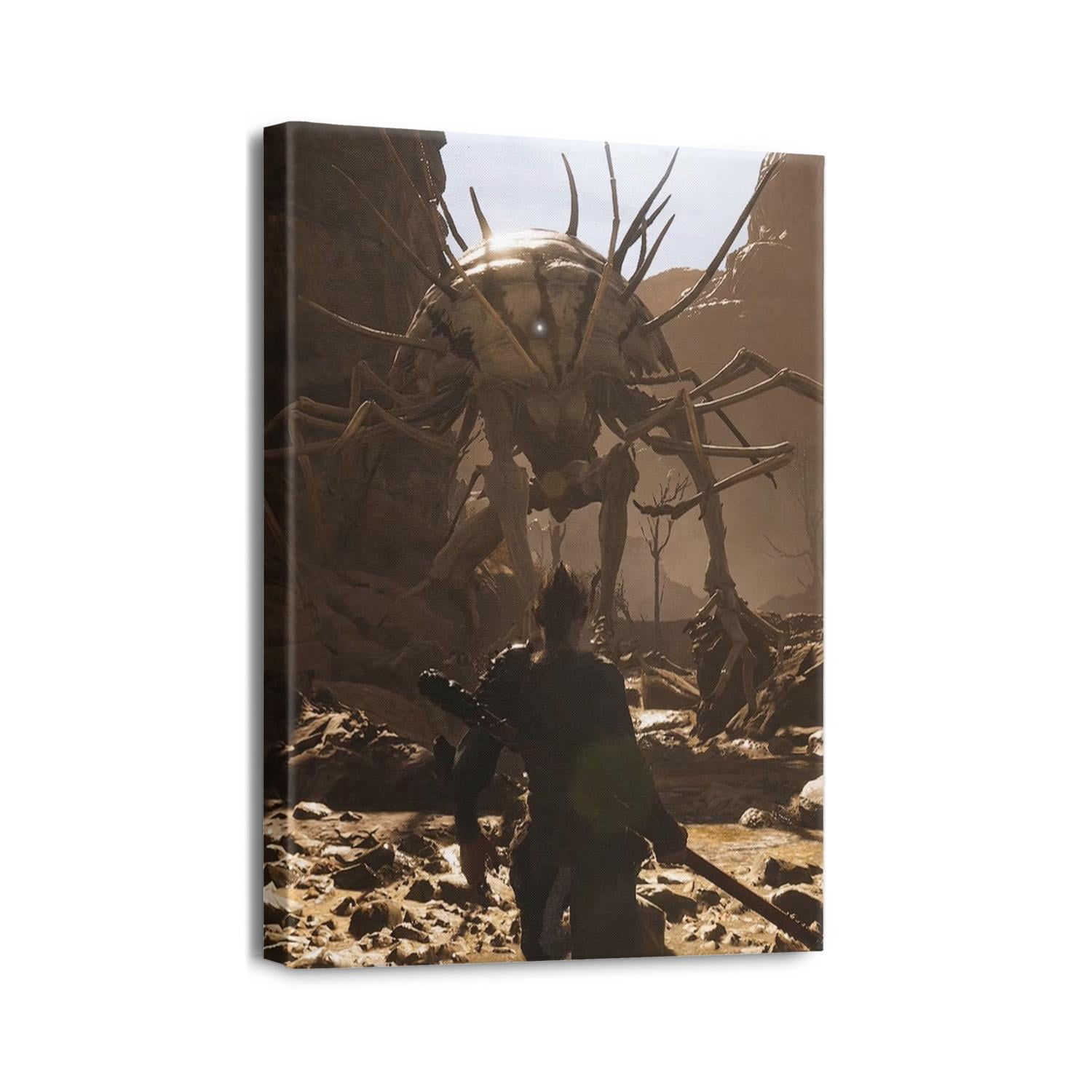 Chinese Myth Sun Wukong Canvas Posters Wall Art Room Decor Big Spiders ...