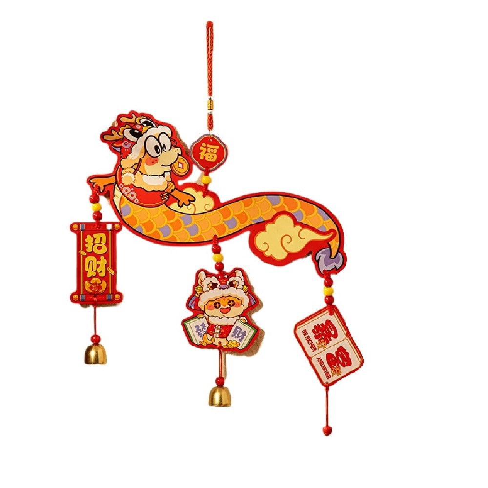 Chinese New Year 2025 snake year fu character door hanging string ...