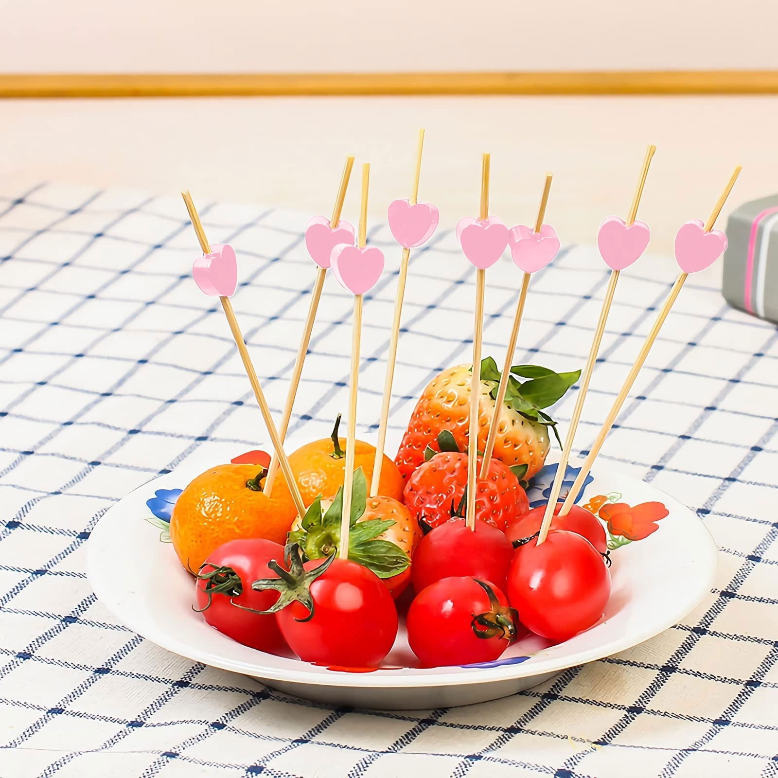 Chinese New Year Toothpick 100Pcs Year Fruit Toothpicks Fruit Dessert ...