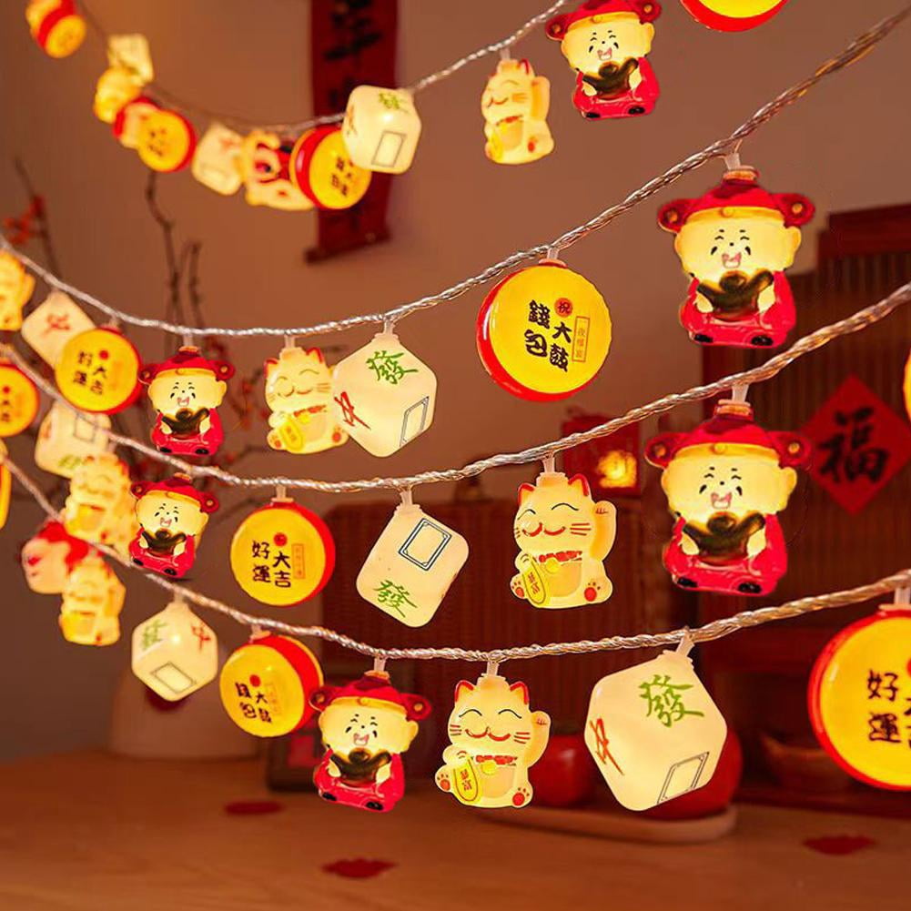 Chinese New Year Decorations 2025, Lunar New Year String Ligh Lights 20 ...