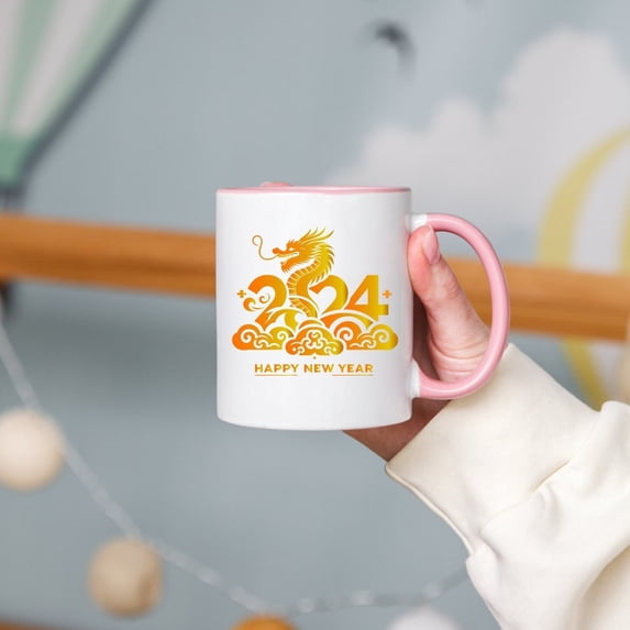 Chinese New Year Dragon 2024 Cup, Year of the Dragon Mug, Lunar New ...