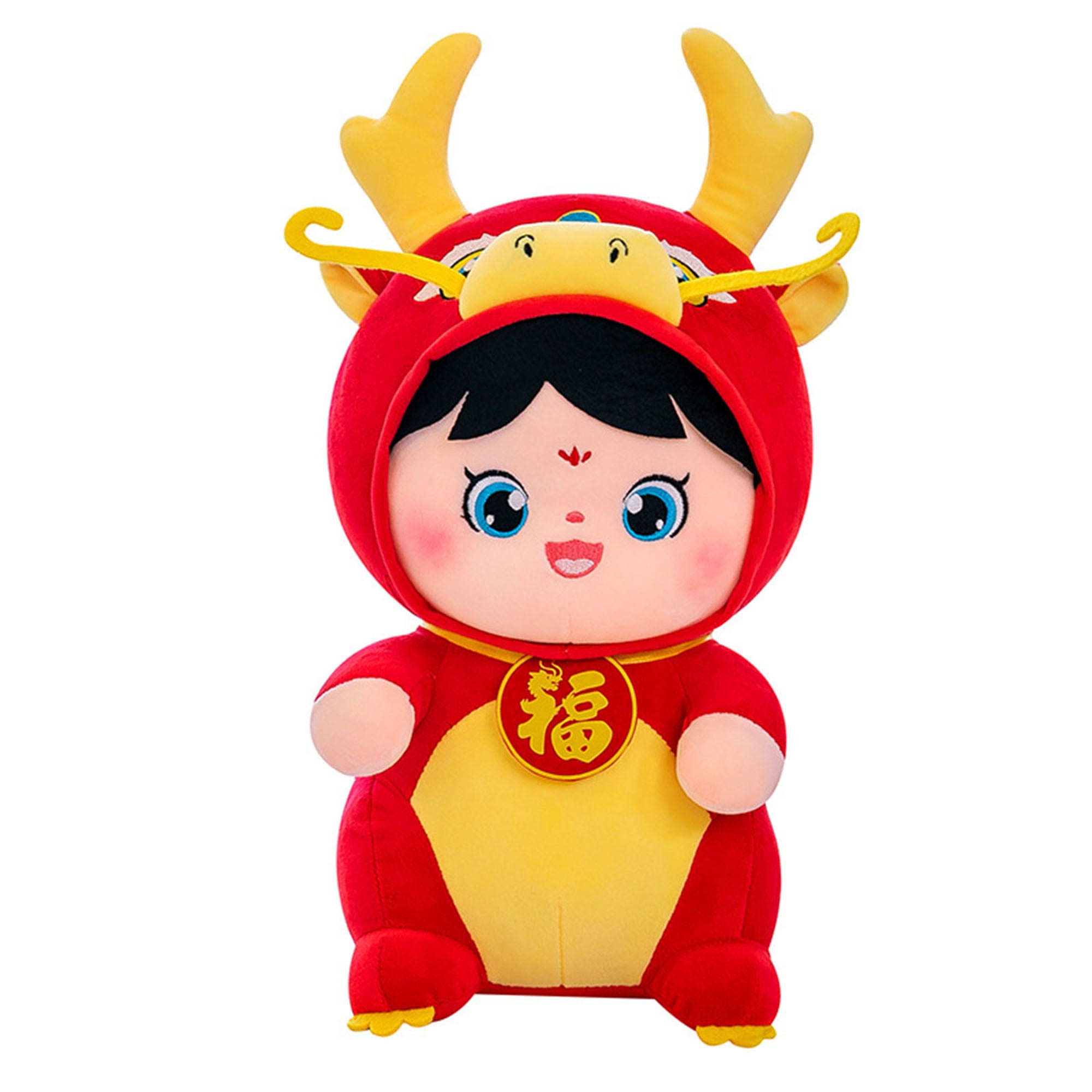 Chinese New Year Dragon Plush, Chinese Zodiac Dragon Stuffed Animal ...
