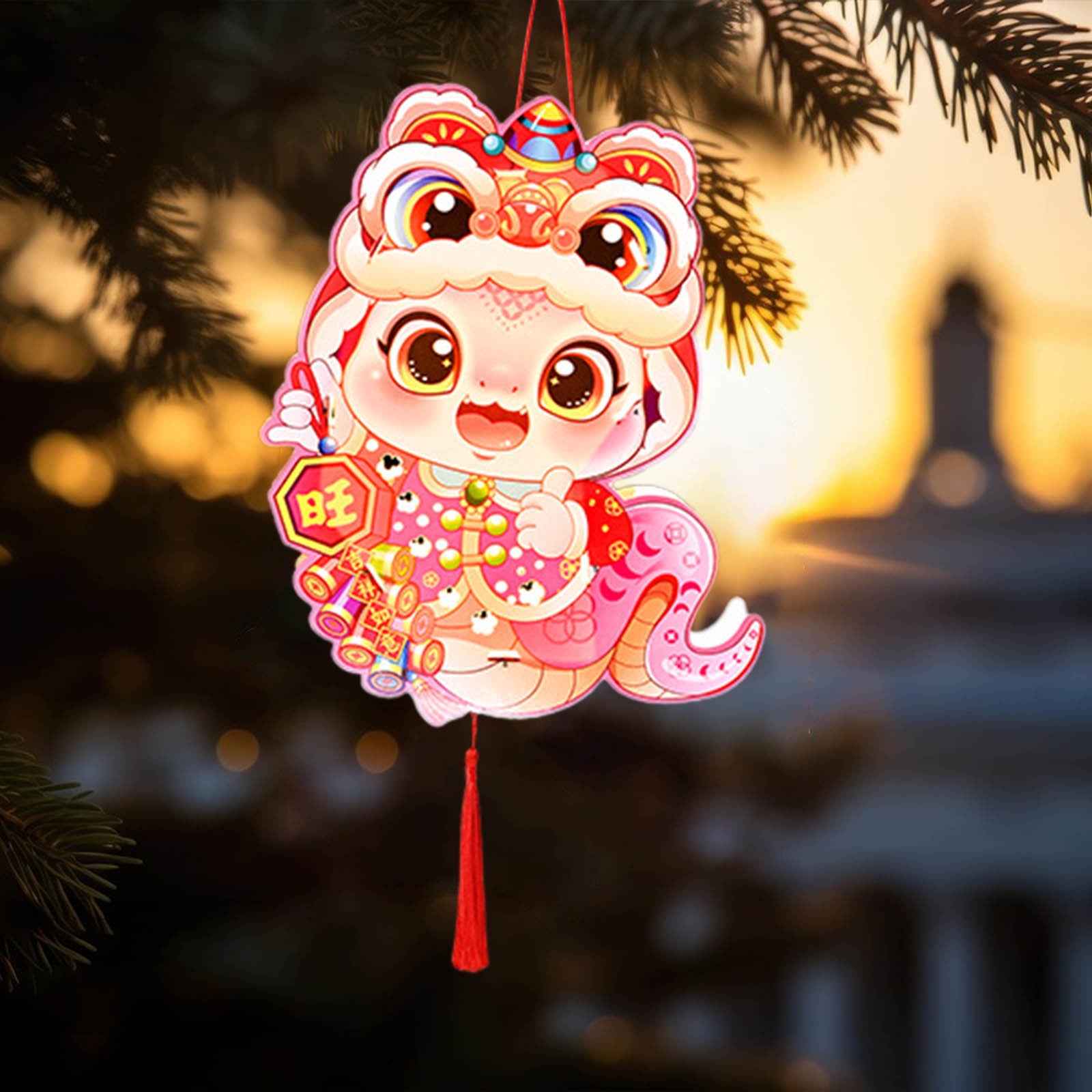 Chinese New Year Lanterns Material Pack,Carrying Lanterns New Year of ...