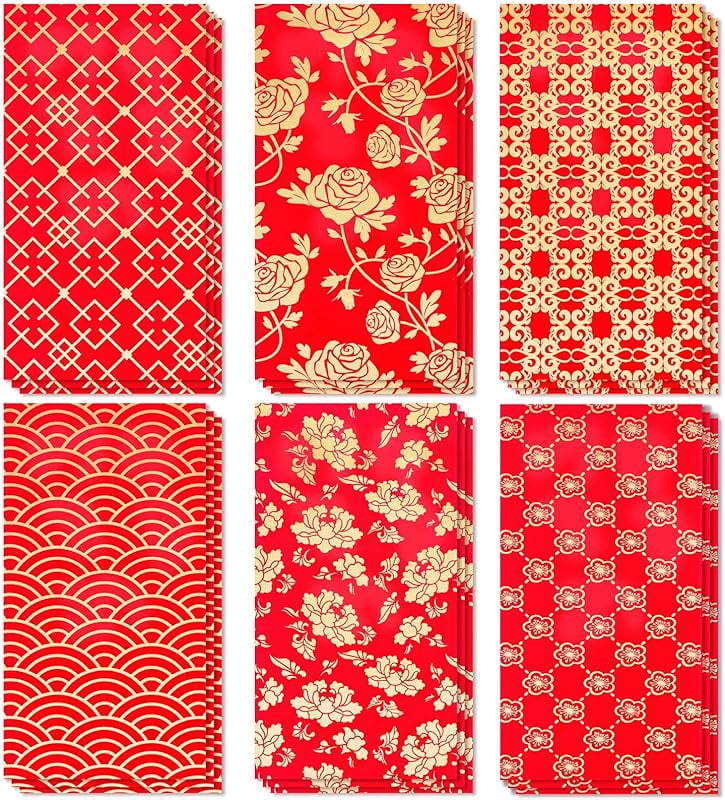 Chinese New Year Red Envelopes, Lunar New Year Envelopes Decorations ...