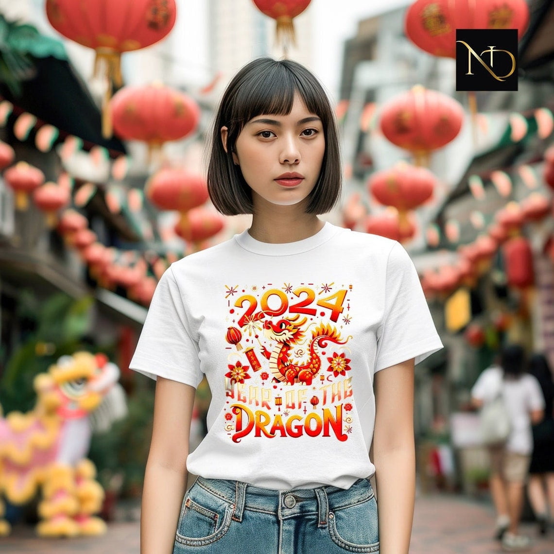 Chinese New Year Shirt, Chinese Dragon T-Shirts, Lunar New Year Tees ...