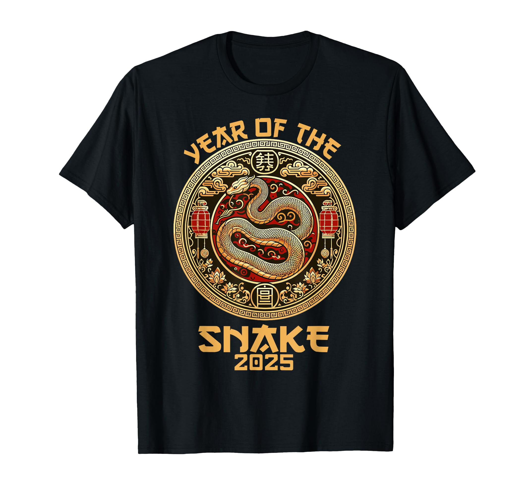 Chinese New Year Snake Lunar New Year 2025 Year of the Snake T-Shirt ...