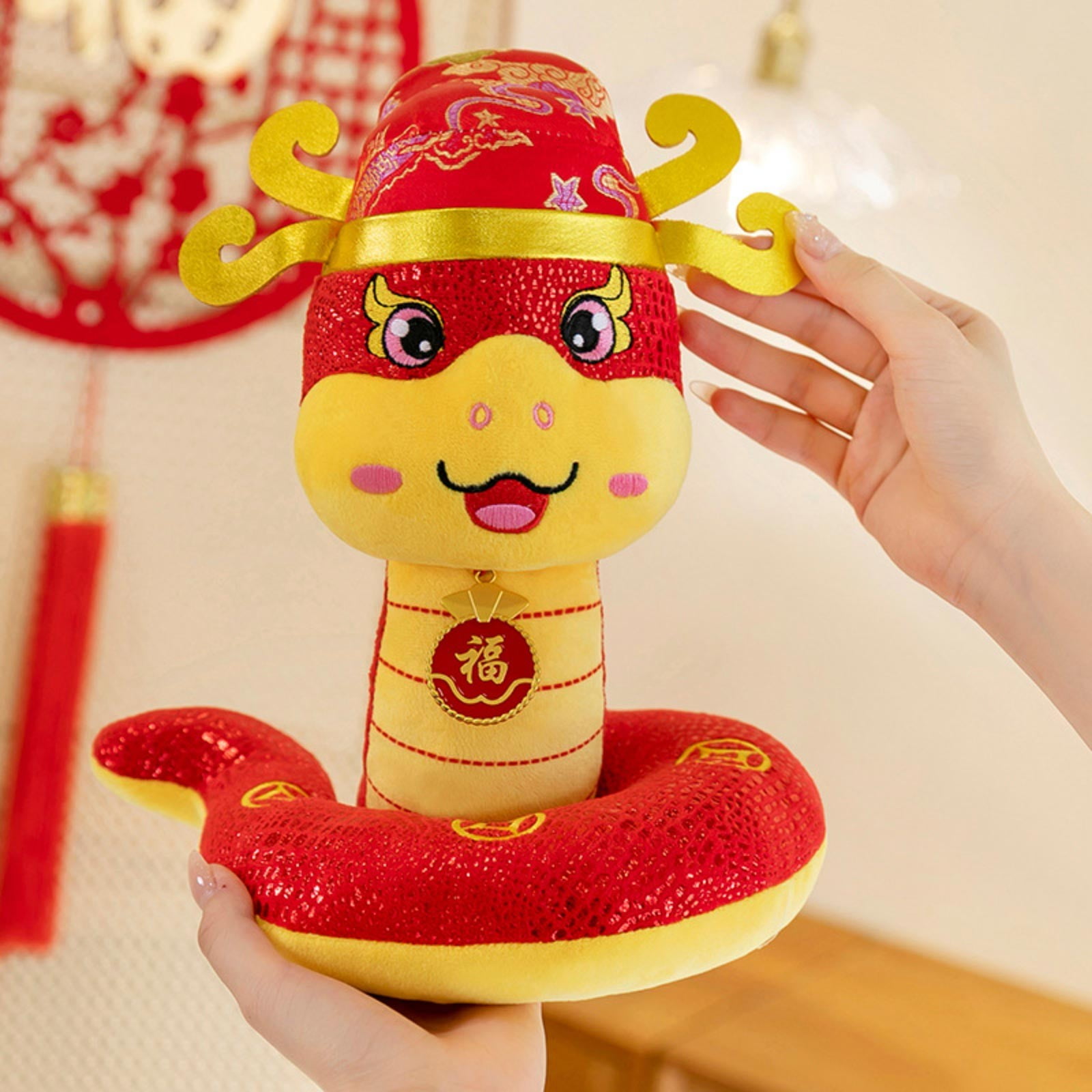Chinese New Year Snake Stuffed Animals Chinese New Year Gifts Snake ...