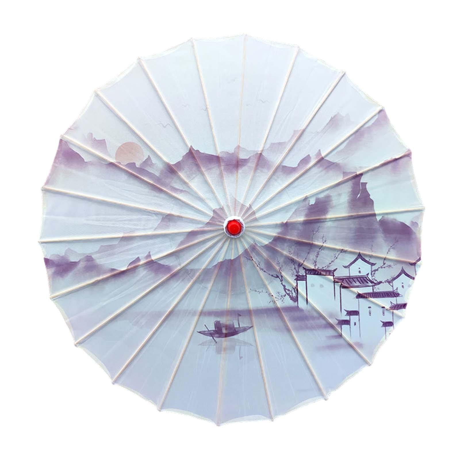 Chinese Oiled Paper Umbrella, Ancient Dance Umbrella, Women Gift Paper ...