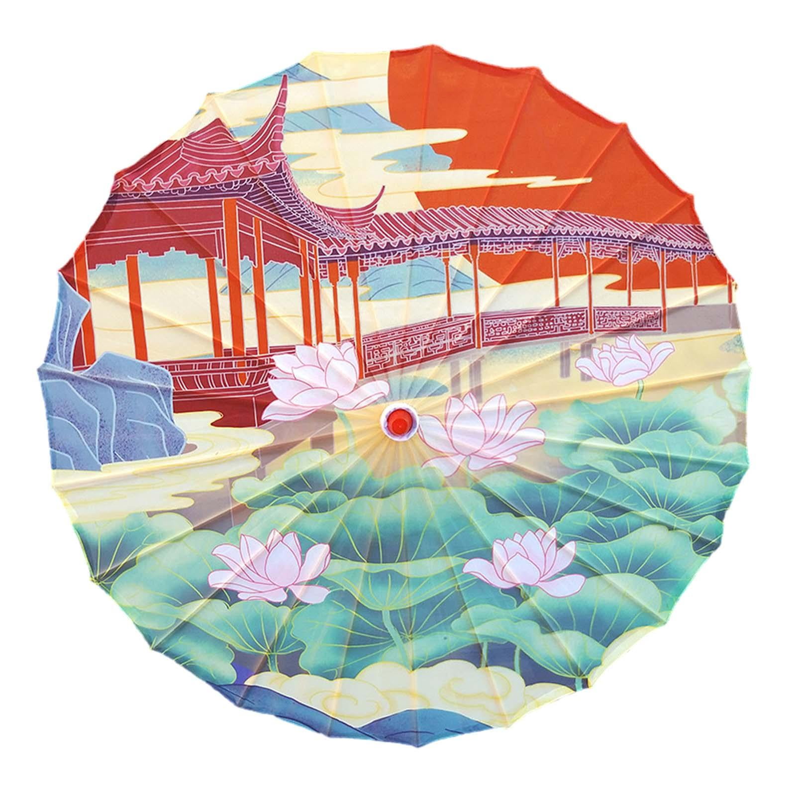 Chinese Oiled Paper Umbrella, Ancient Dance Umbrella, Women Gift Paper ...