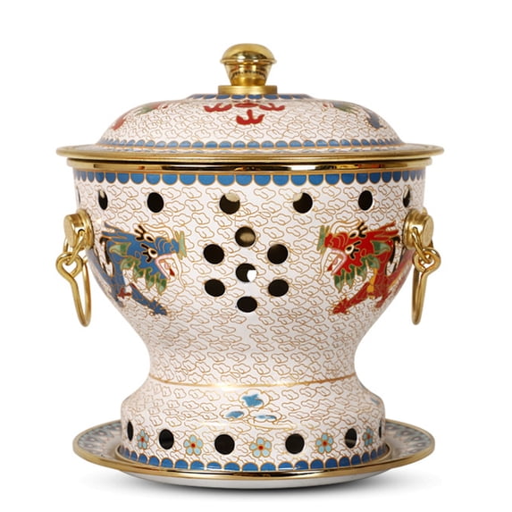 Chinese Old Beijing Hot Pot, Portable Copper with Safe Handle, Split ...
