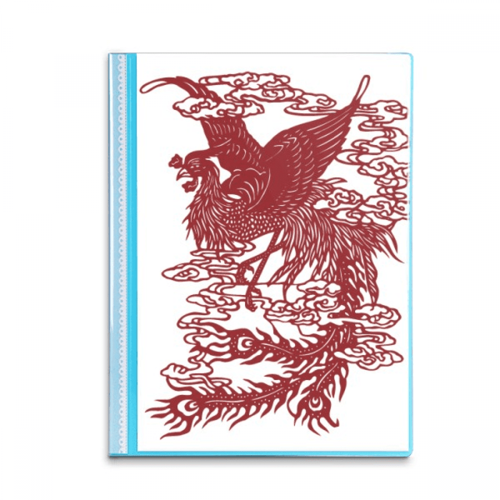 Chinese Phoenix Bird Animal Portrait Book Sheet Protectors Portfolio ...