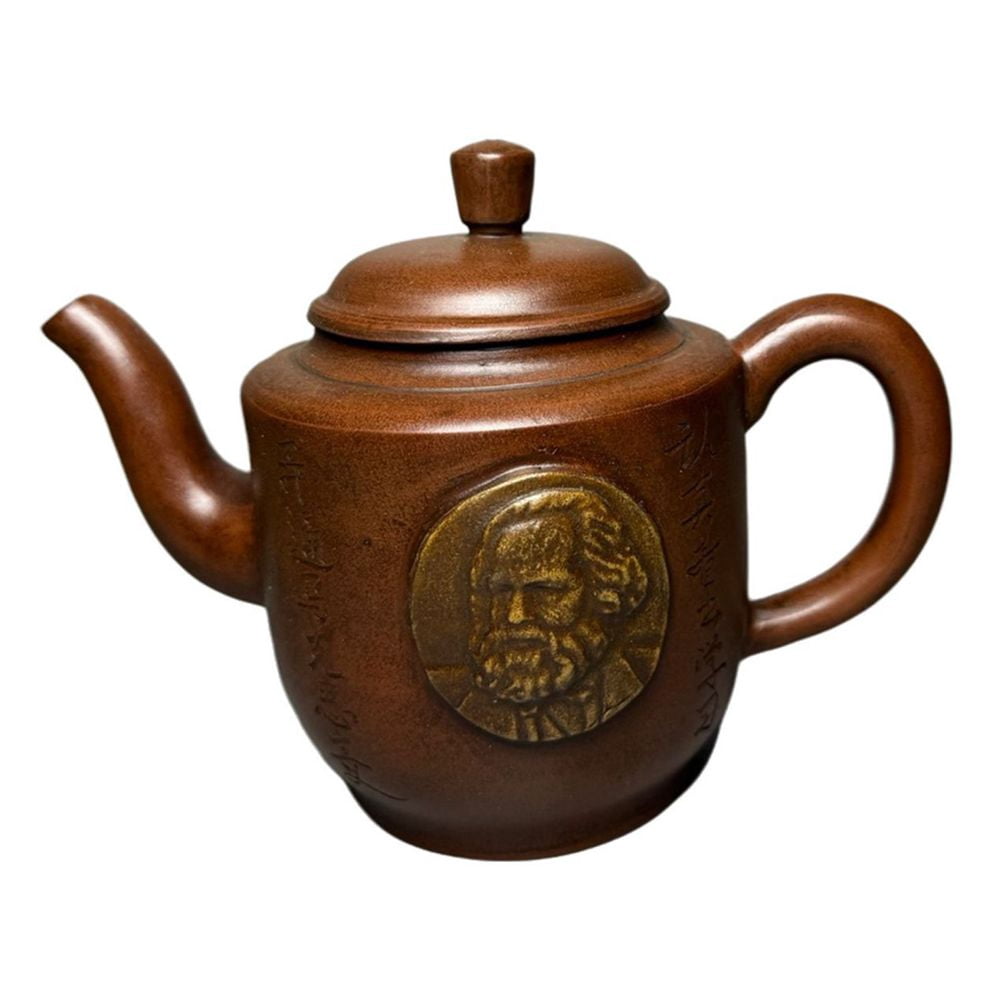Chinese Purple Clay Teapot Fashion Decorative Tea Strainer Carved ...