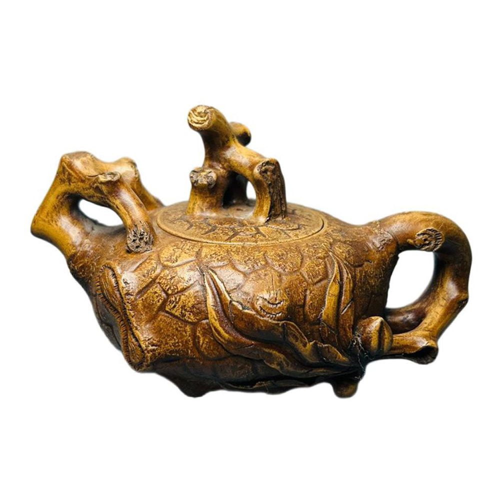 Chinese Purple Clay Teapot Fashion Decorative Tea Strainer Zisha Carved ...