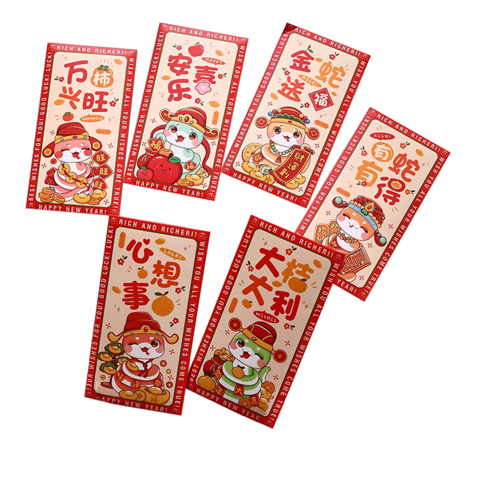 Chinese Red Envelopes, Draw Wealth & Fortune, Lucky Money Envelopes ...