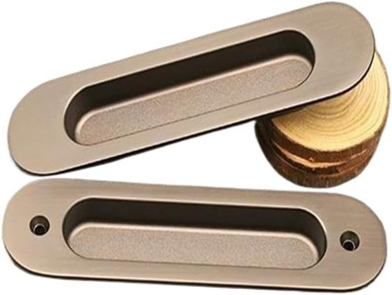 Chinese Retro Sliding Door Lock Indoor Cabinet Wooden Door Double-Sided ...