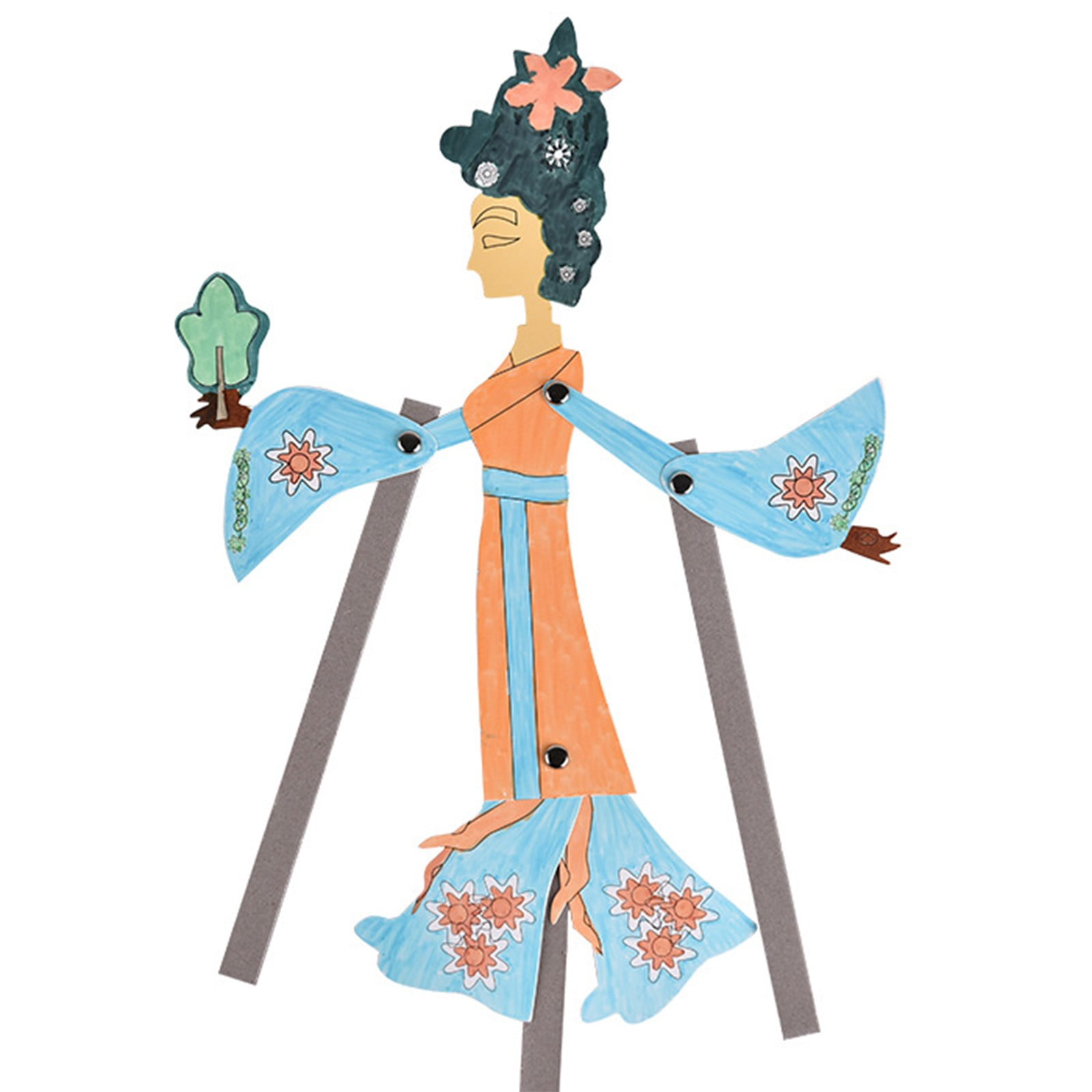 Chinese Shadow Puppet Toy, Children's Toys Making Materials Package ...