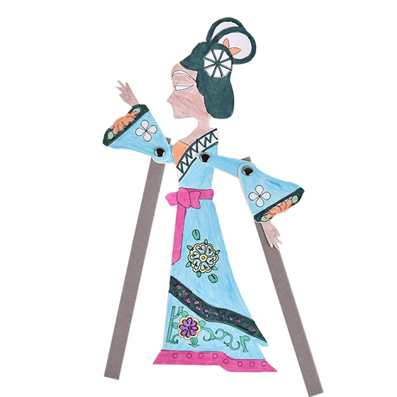 Chinese Shadow Puppet Toy Fairytale Shadow Puppet Model Toys ...