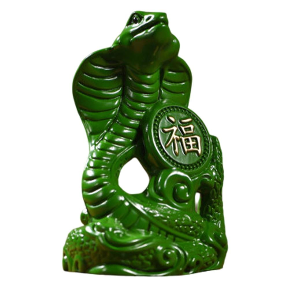 Chinese Snake Figurine, Carved Feng Shui Snake Figurine Snake Statue ...