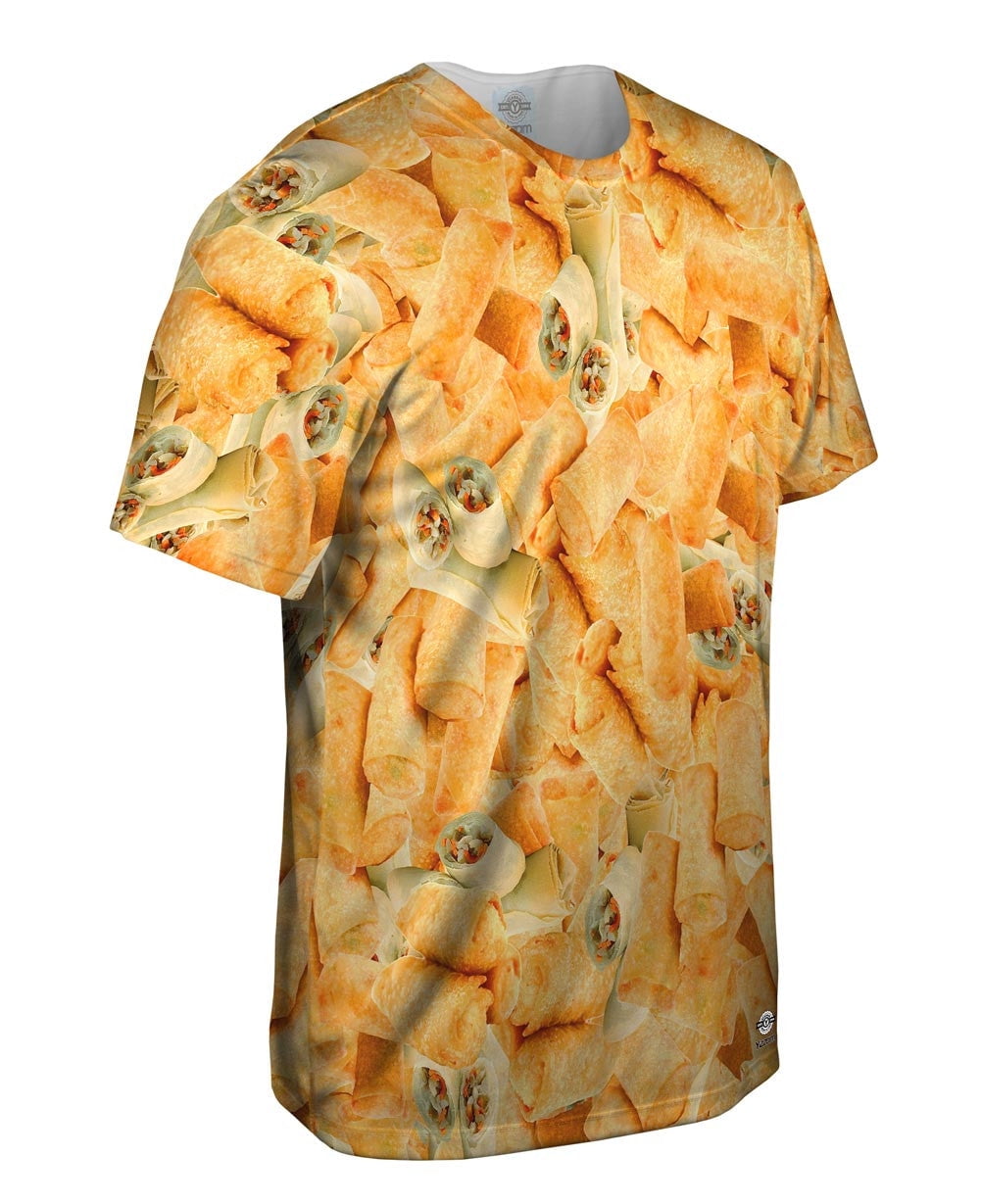 Chinese Spring Roll Take Out Mens T-Shirt All Over Print - Walmart.com