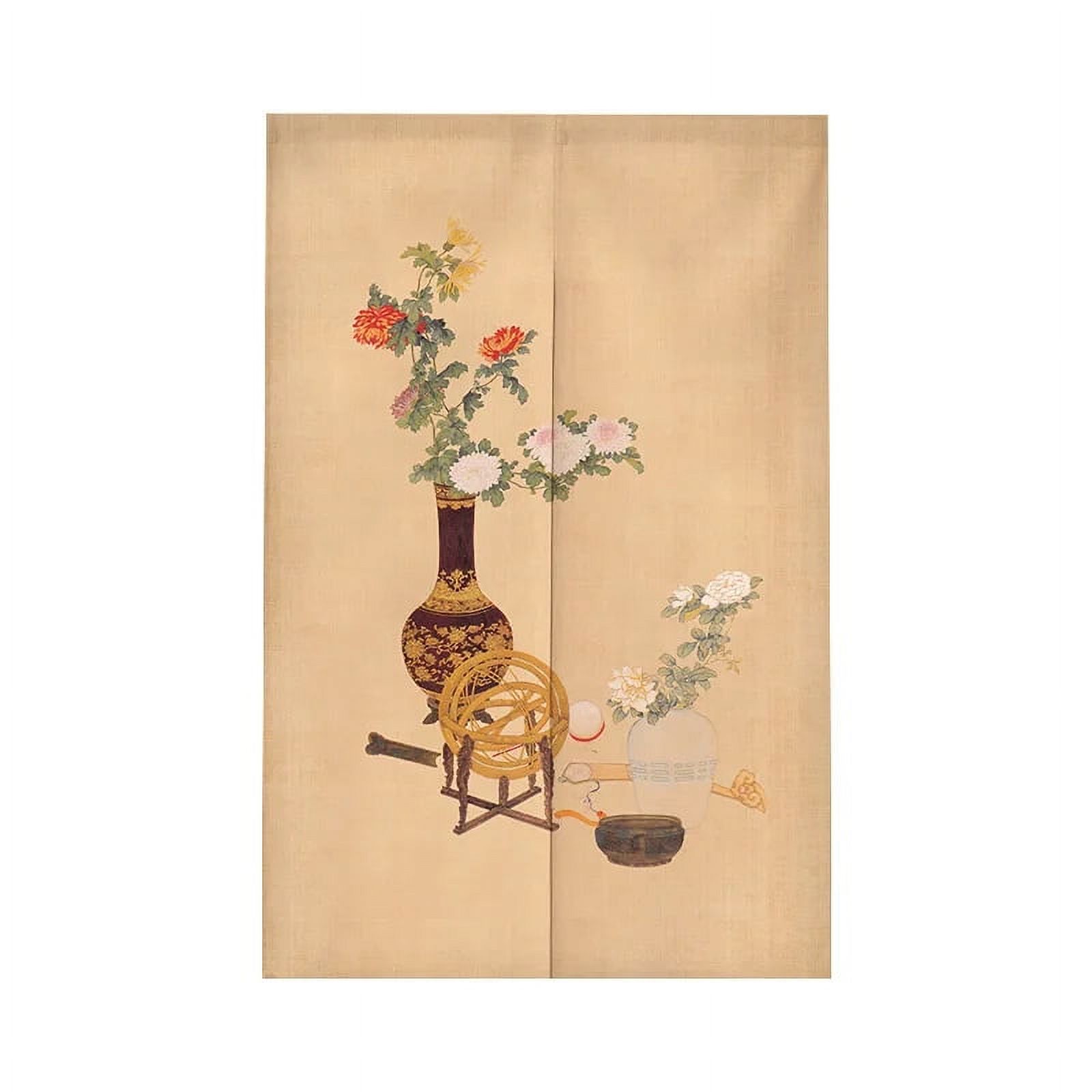 Chinese Style Door Curtain Bedroom Kitchen Fume-proof Partition ...