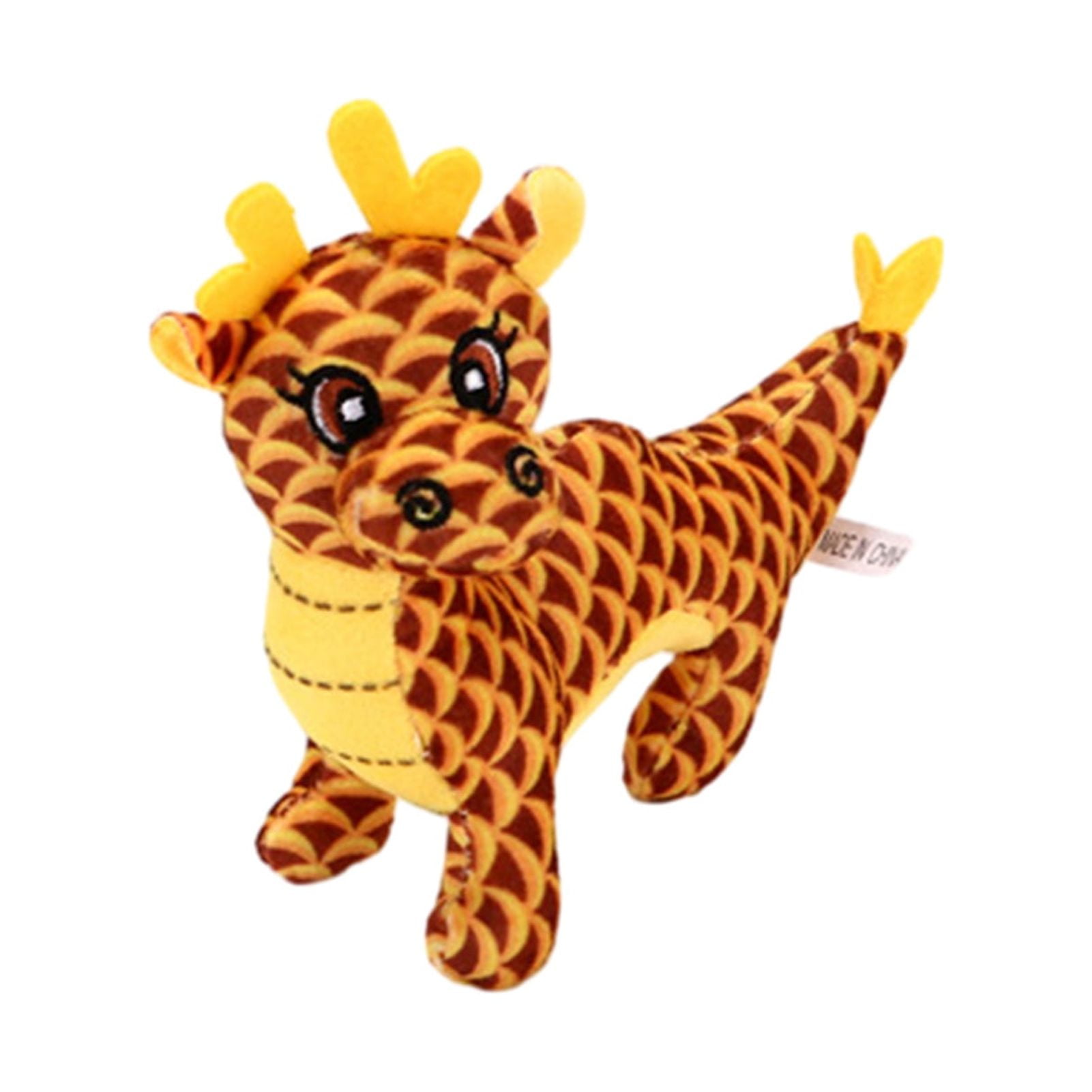 Chinese Style Dragon Plush Pendant Cute Zodiac Dragon Doll Plushies ...