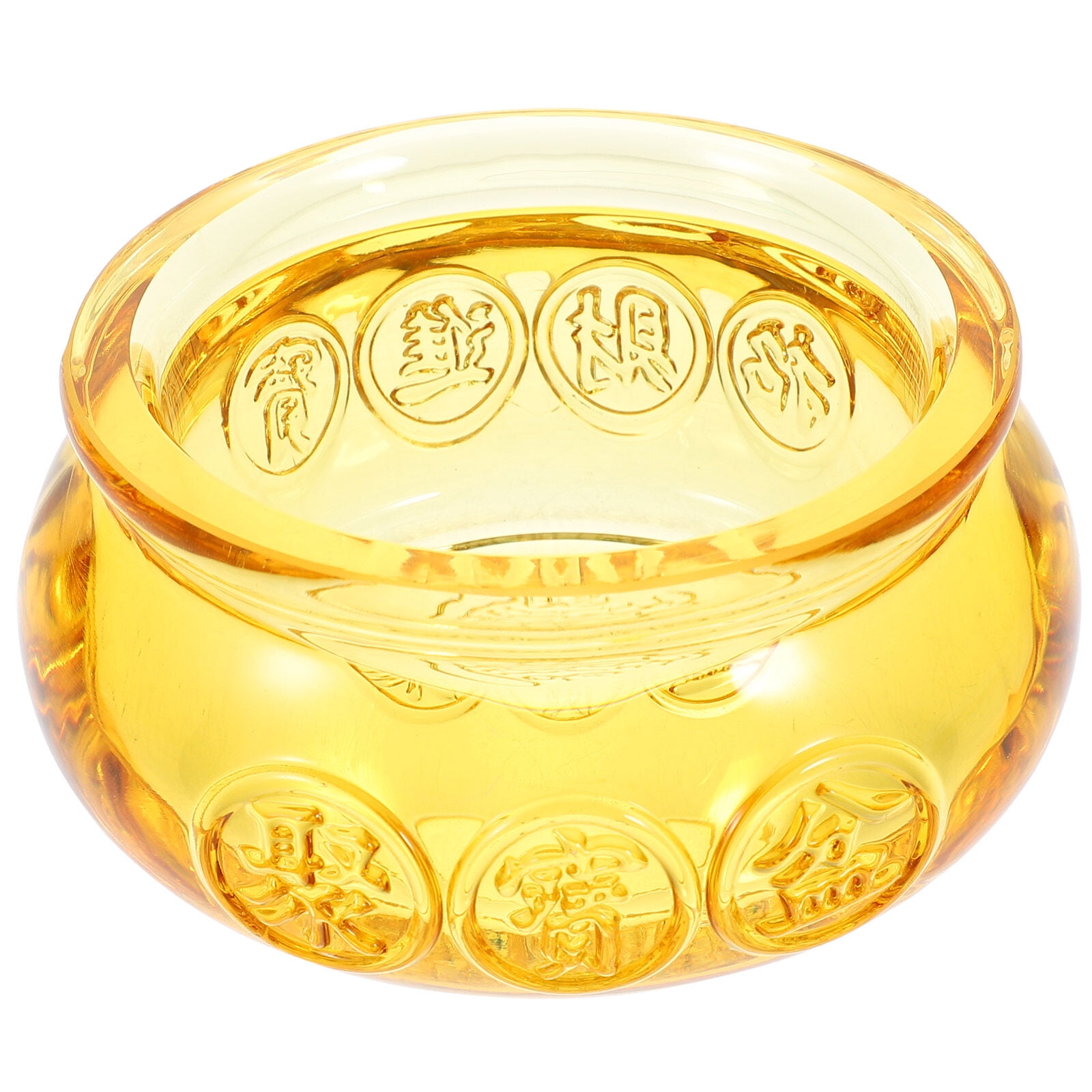 Golden Yellow Crystal Cornucopia Ornament for Decor Great Housewarming ...