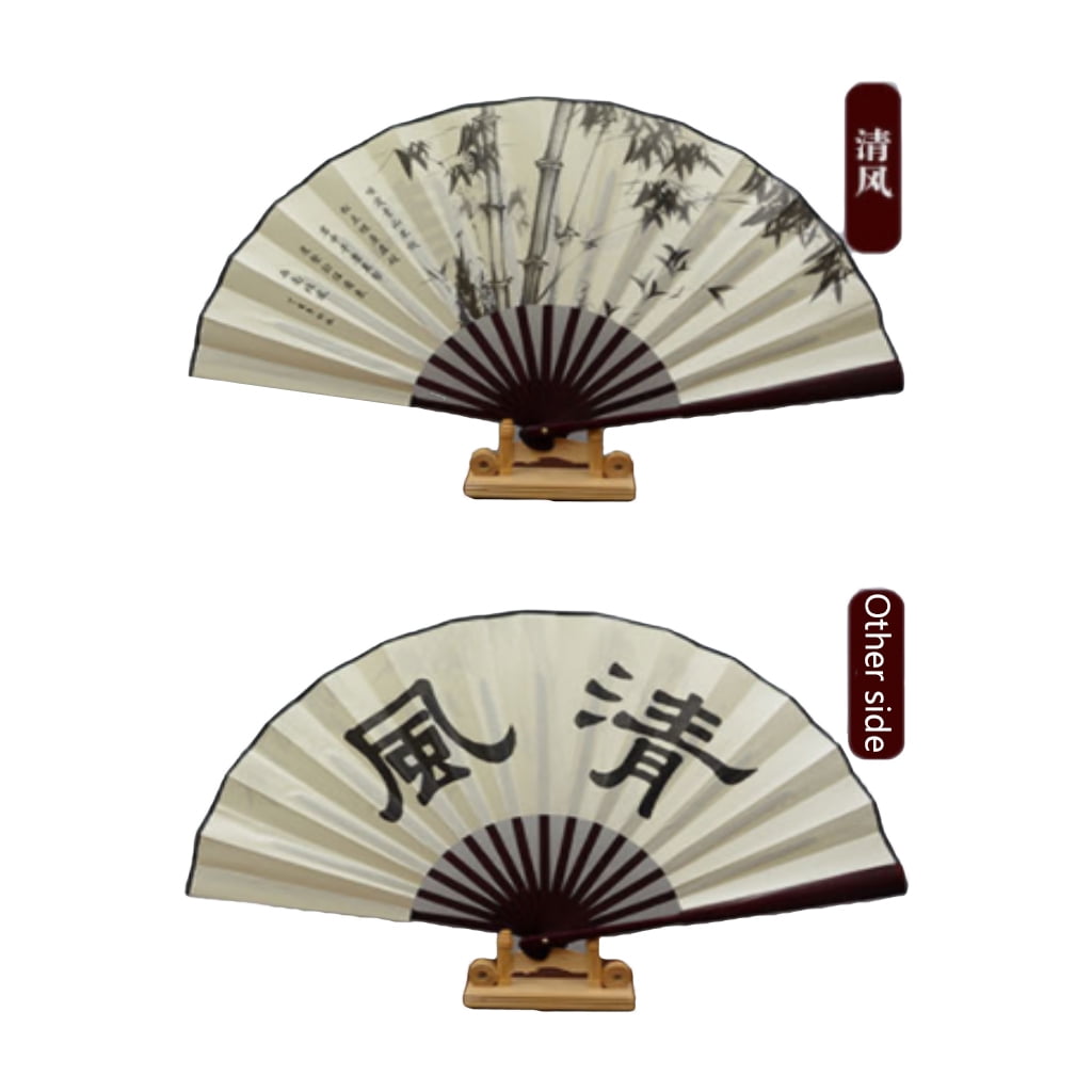 Chinese Style Hand Held Folding Silk Fan For Wedding Event And Party ...