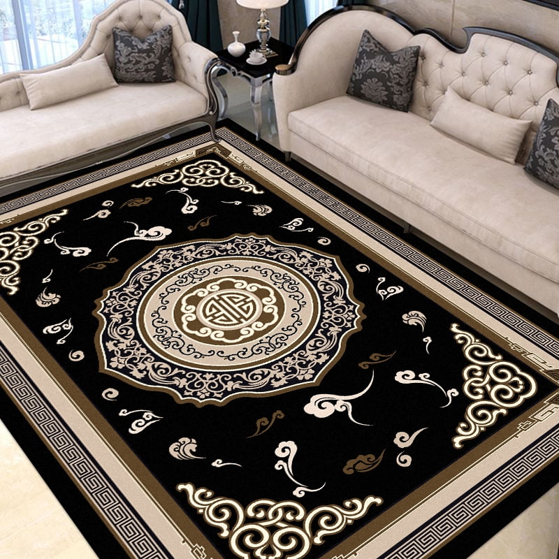 Chinese Style Home Carpets Living Room ration Soft Carpet Light Luxury ...