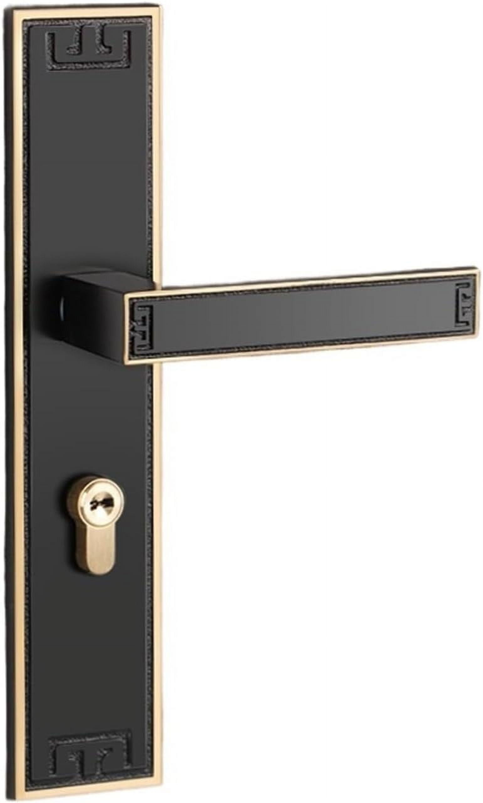 Chinese Style Indoor Pure Copper Door Lock Household Silent Bedroom ...