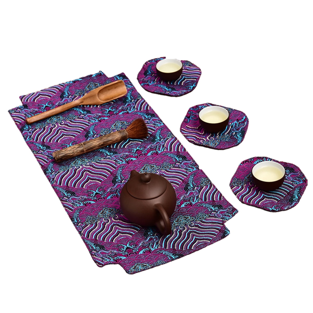 Chinese Style Kitchen Tea Towels Chinoiserie Dish Towels Kitchen Bar ...