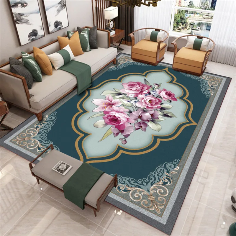 Chinese Style Living Room Carpet Coffee Table Floor Mat Chinese Style ...