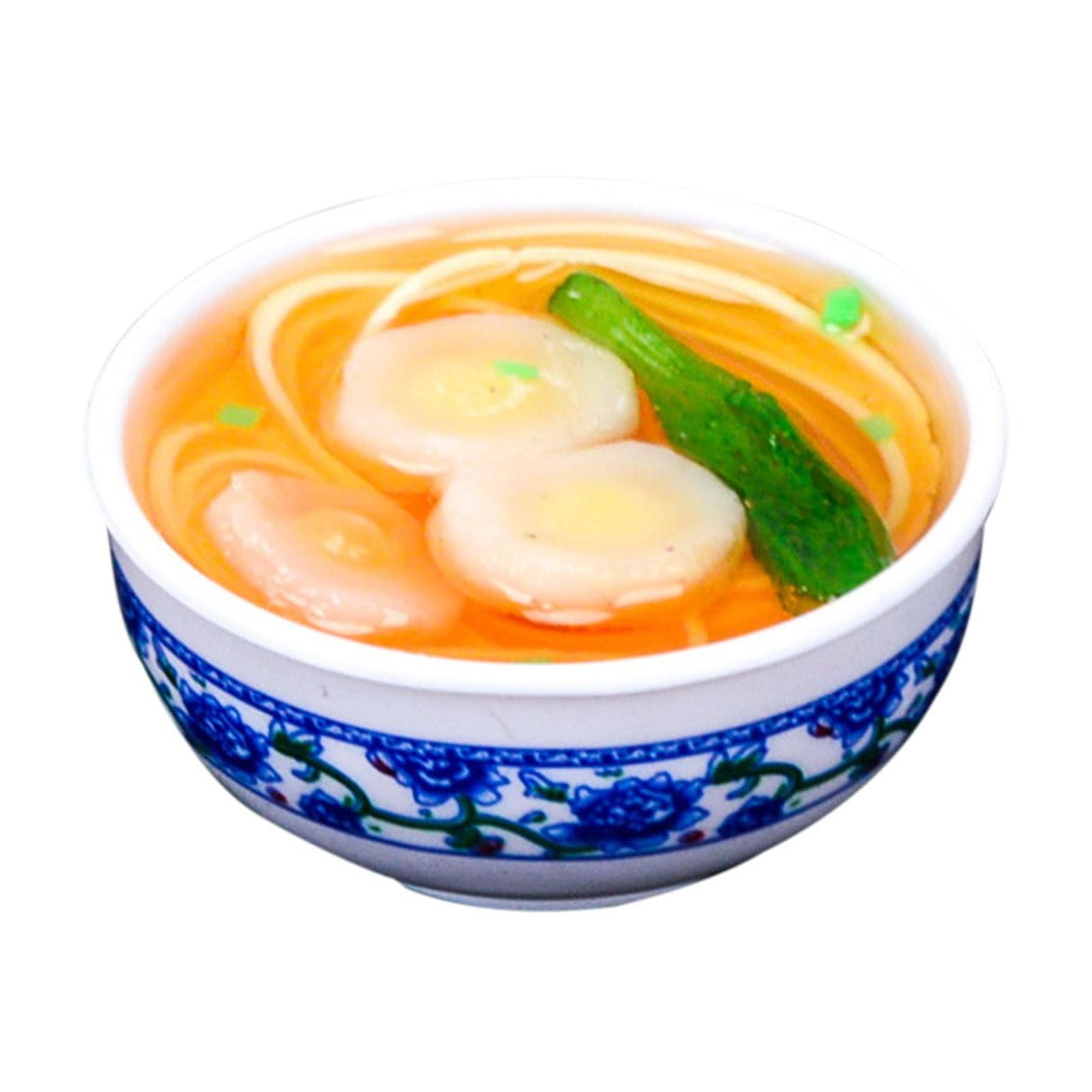 Chinese Style Miniature Bowl Food Model Toy 1.57 Inches Realistic Egg ...