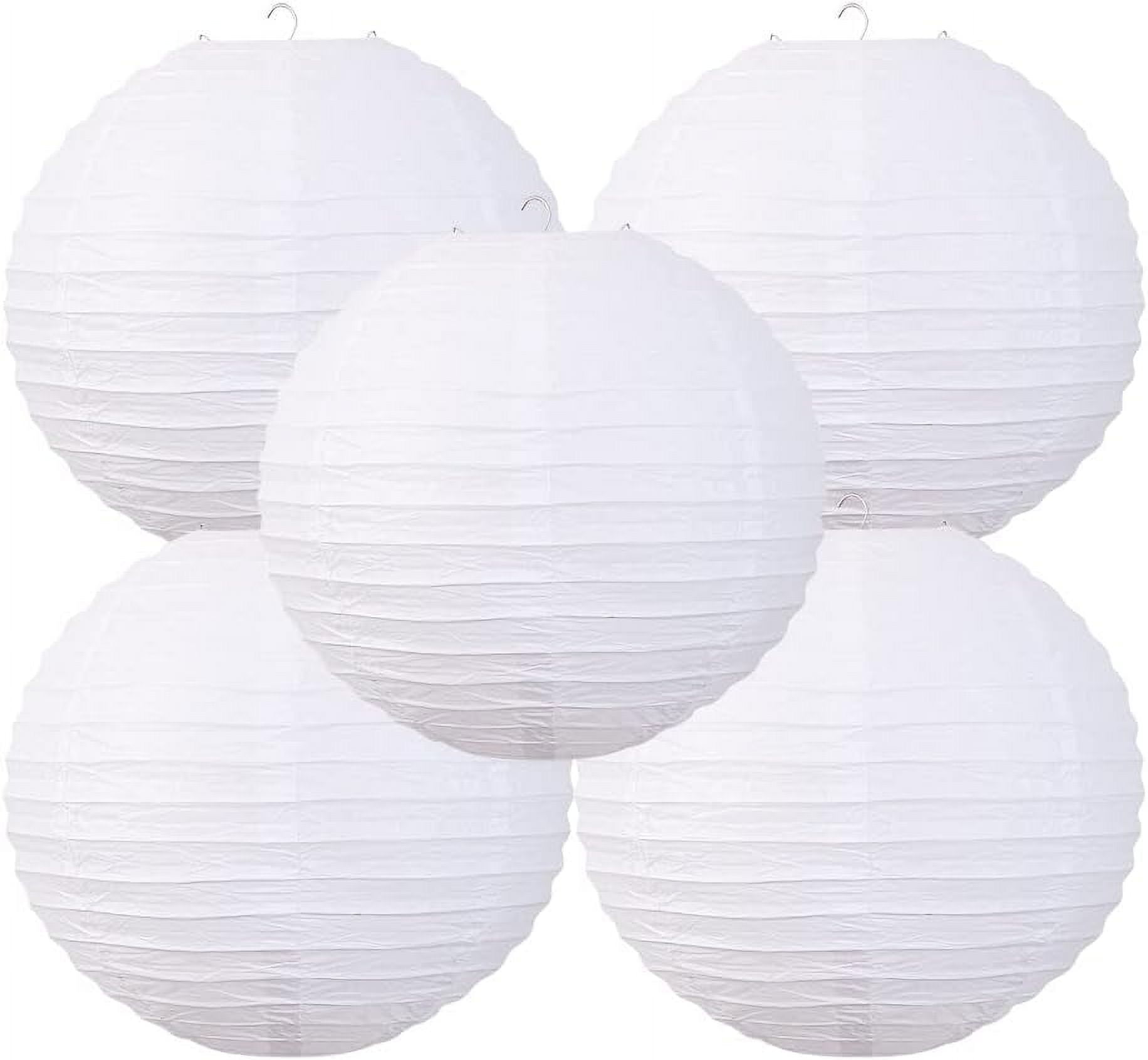 Chinese Style Paper Lanterns, Set of 5, Suitable for Party Decoration ...