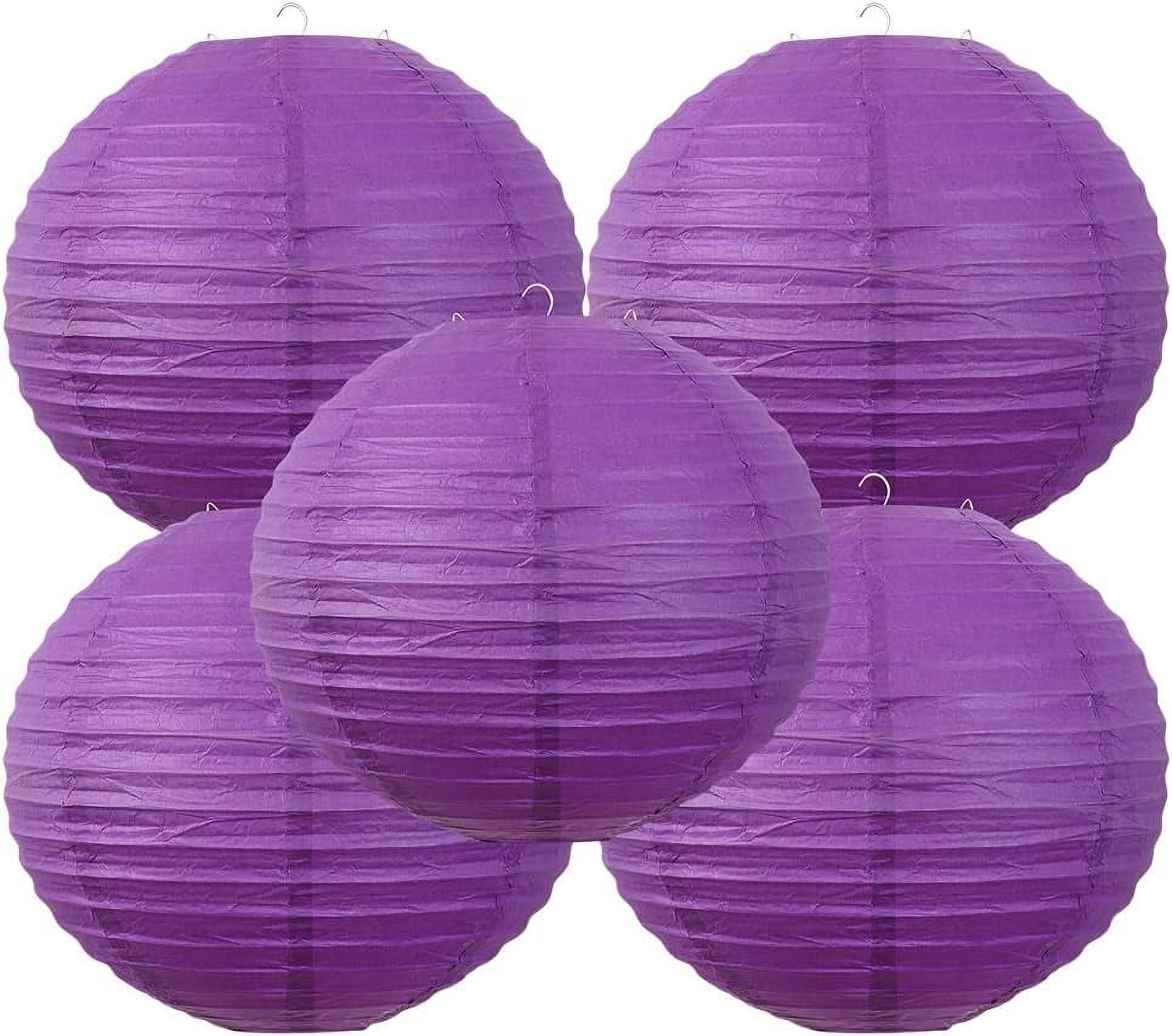 Chinese Style Paper Lanterns, Set of 5, Suitable for Party Decoration ...