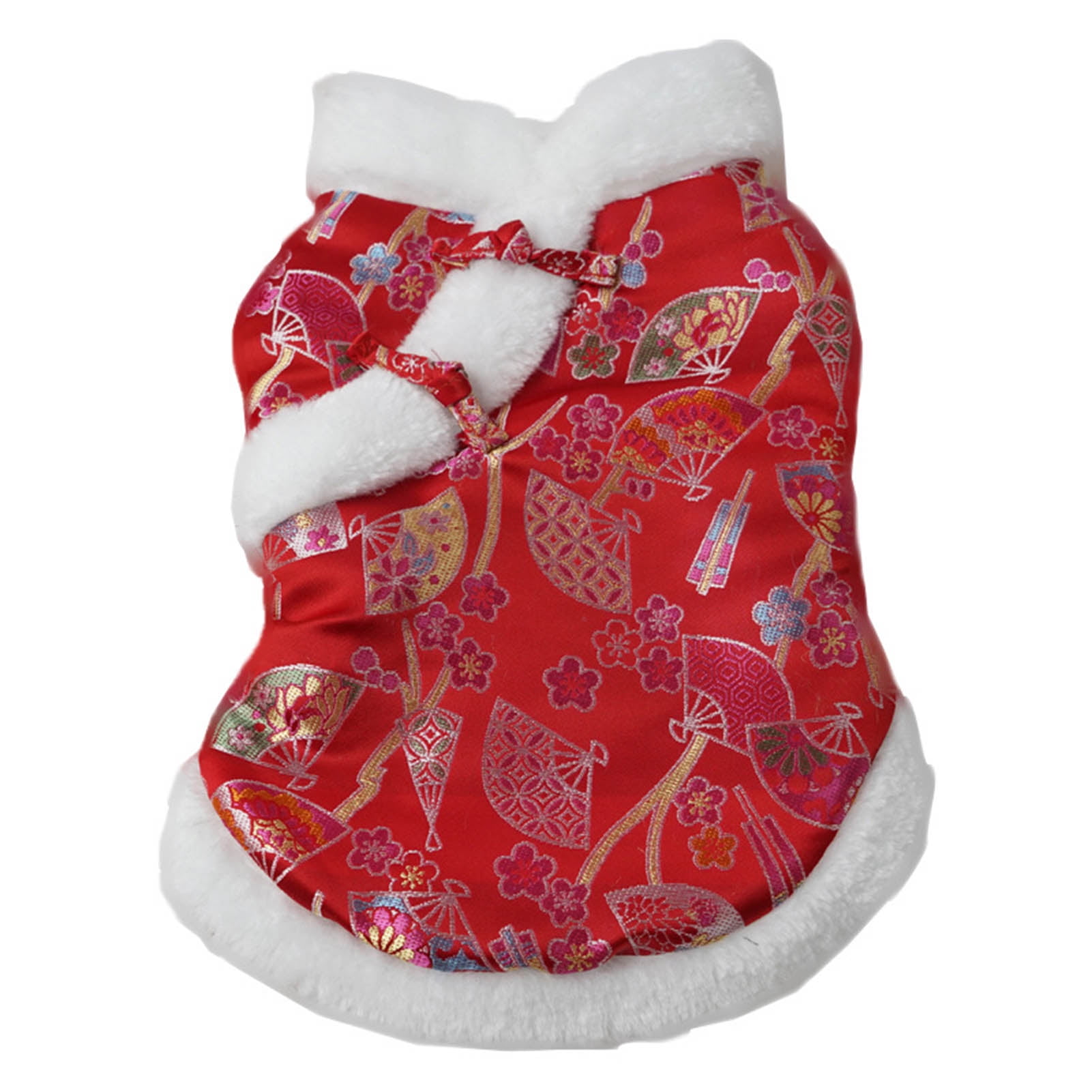 Chinese Style Pet Tang Suit Retro Fashion Coat for Dogs - Keep Warm and ...