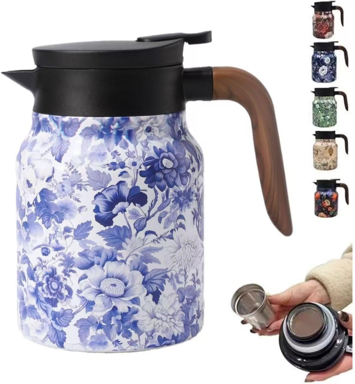 Chinese Style Tea Pot, 2025 New Raidley Vintage Teapot with Infuser ...