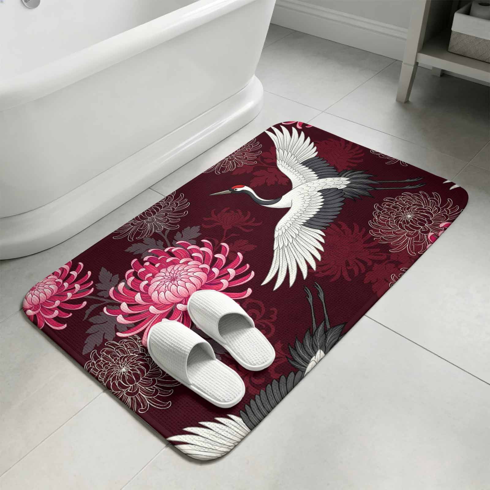 Chinese Style Washable Area Rugs for Living Room Bedroom, Large Non ...