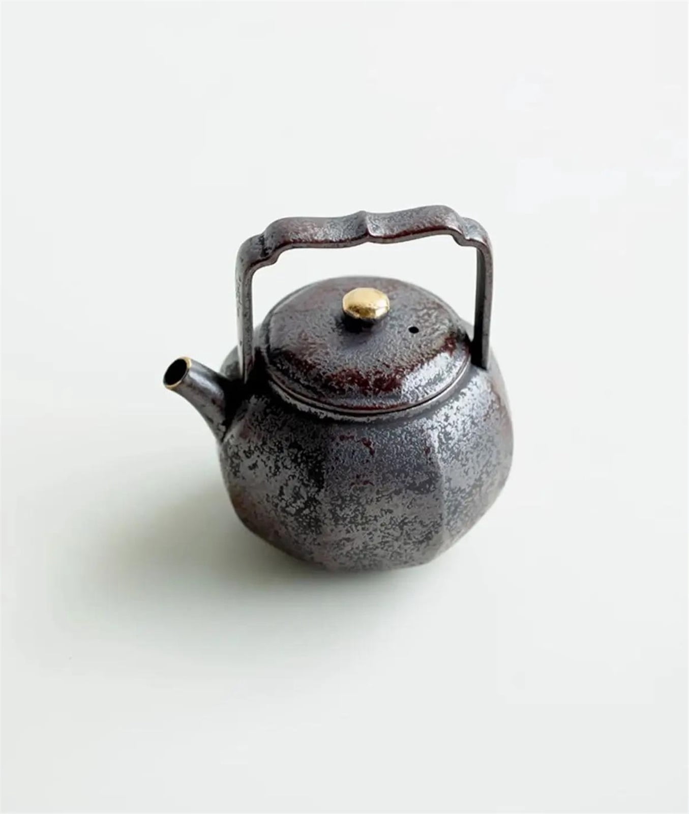 Chinese Su Zi Eight Square Kettle For Tea Making Teaware Japanese Old ...