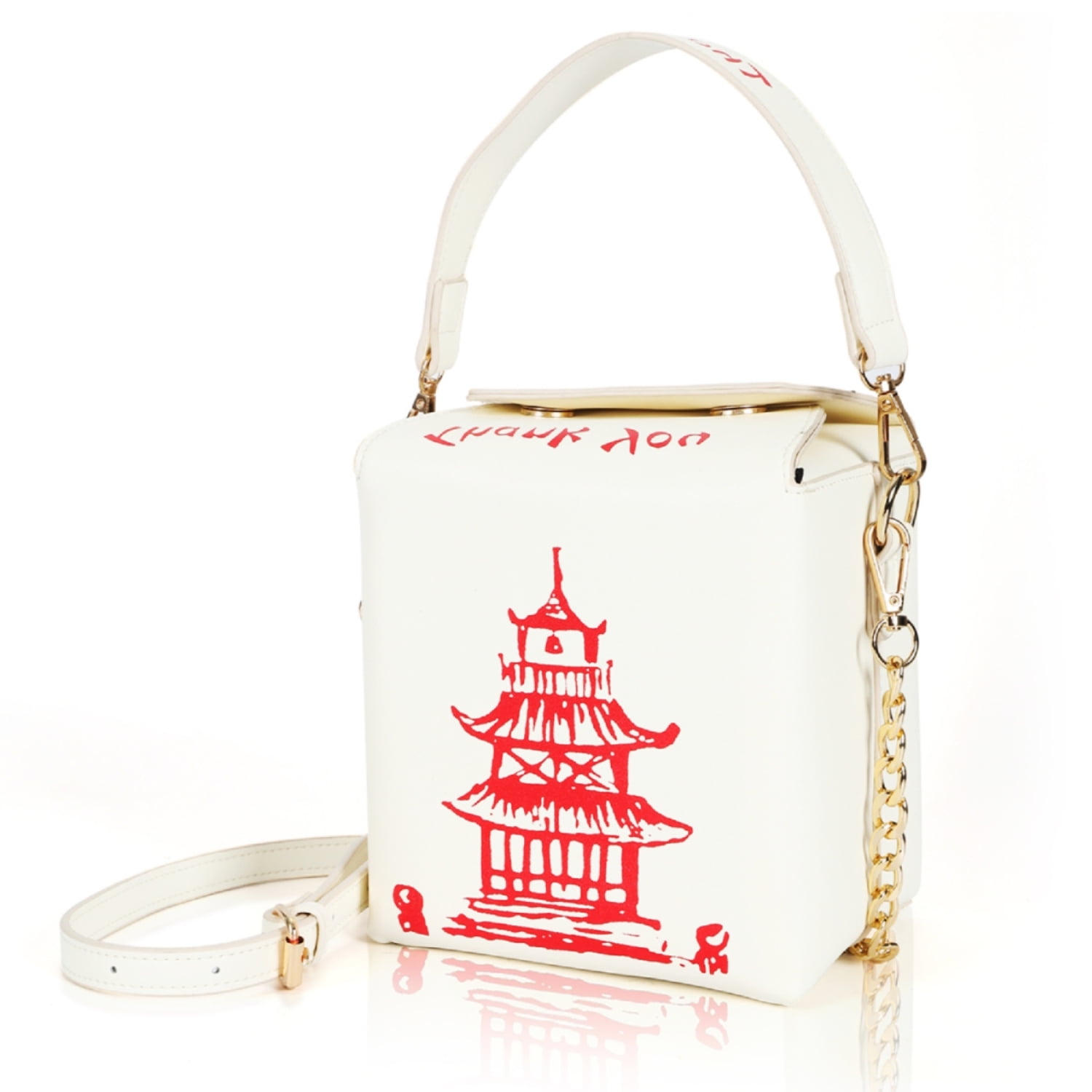 Chinese Takeout Box Bag Crossbody Bags for Women Small Vegan Leather ...