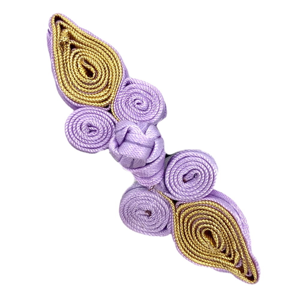 Chinese Tang Suit Peach Cheongsam Buttons Knot Fastener Closures DIY ...