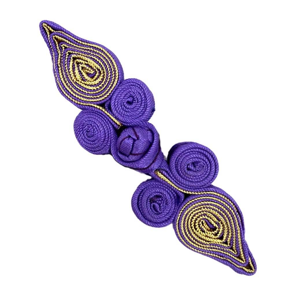 Chinese Tang Suit Peach Cheongsam Buttons Knot Fastener Closures DIY ...