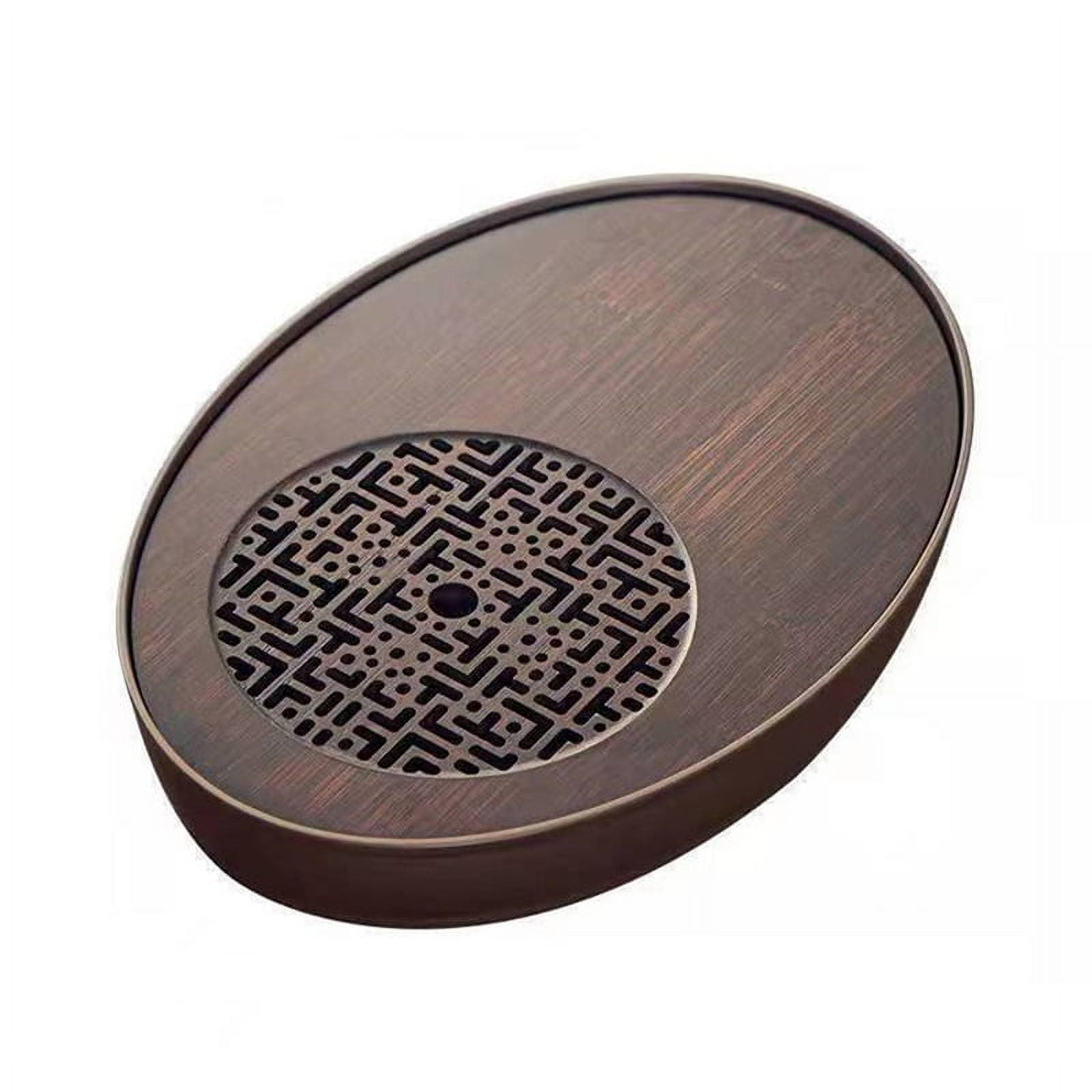 Chinese Tea Ceremony Culture Oval Tea Tray Hollow Drainage Storage Tea ...