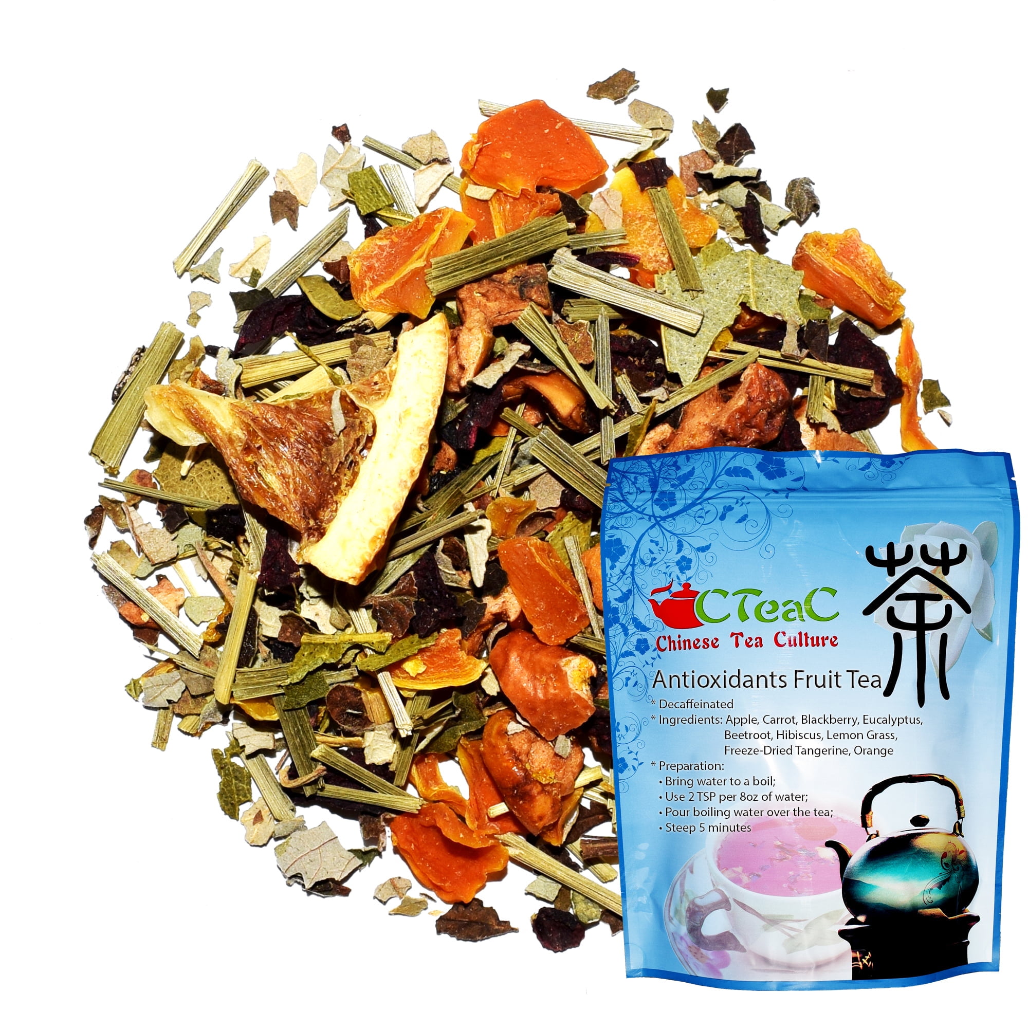 Chinese Tea Culture Orange Fruit Tea, orange and carrot are an optical ...