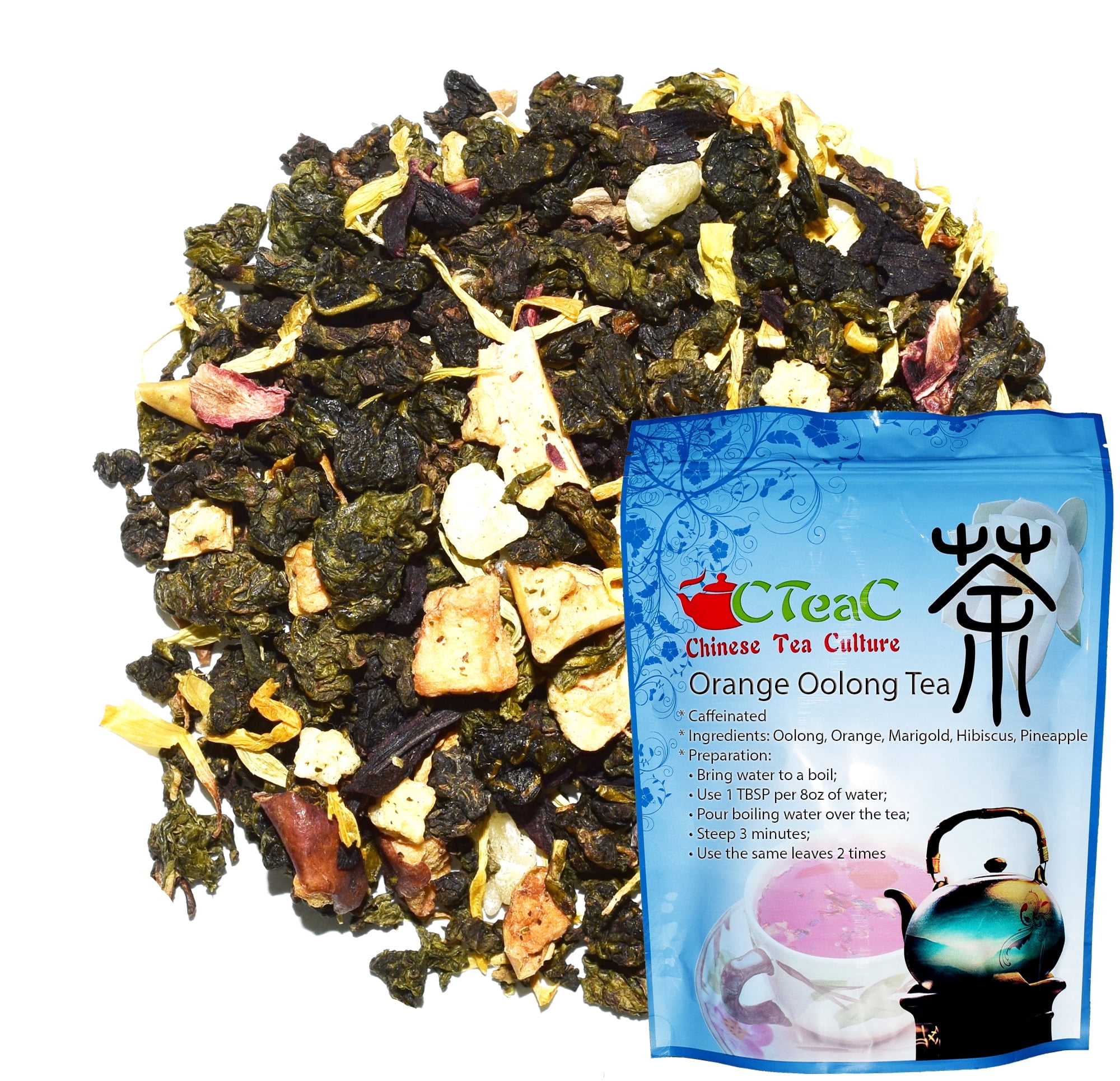 Chinese Tea Culture Orange Oolong Tea, caffeinated, this tea weaves the ...