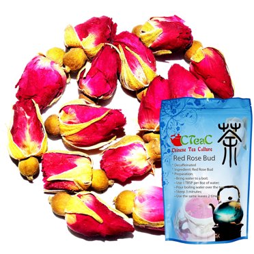 Pantenger Organic Rose Tea Loose Leaf. 3.5 Oz Makes up to 50 Teacups ...